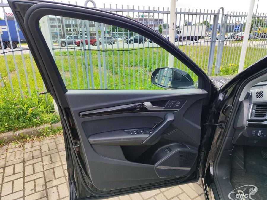 Black Audi Q5 2020 in Klaipeda, with an engine capacity of 1.98 L and mileage of 71 thousand km for 26500 €, photo 21 on AUTOMOTO.COM.LV