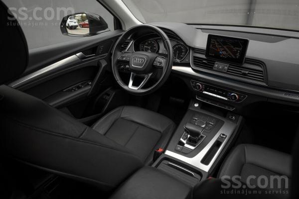 Black Audi Q5 2020 in Jelgava, with an engine capacity of 2.00 L and mileage of 173 thousand km for 22500 €, photo 10 on AUTOMOTO.COM.LV