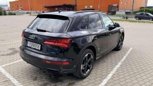 Black Audi Q5 2020 in Vilnius, with an engine capacity of 1.98 L and mileage of 217 thousand km for 22500 €, photo 6 on AUTOMOTO.COM.LV