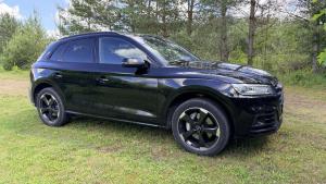 Black Audi Q5 2020 in Vilnius, with an engine capacity of 1.98 L and mileage of 217 thousand km for 22500 €, photo 12 on AUTOMOTO.COM.LV