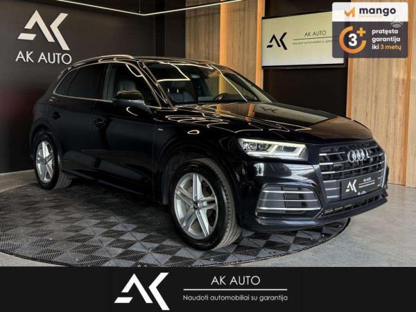 Melns Audi Q5 2020 Kauņa, ar dzinēja tilpumu 1.98 L un nobraukumu 173 tūkst. km par 23490 €, foto  vietnē AUTOMOTO.COM.LV