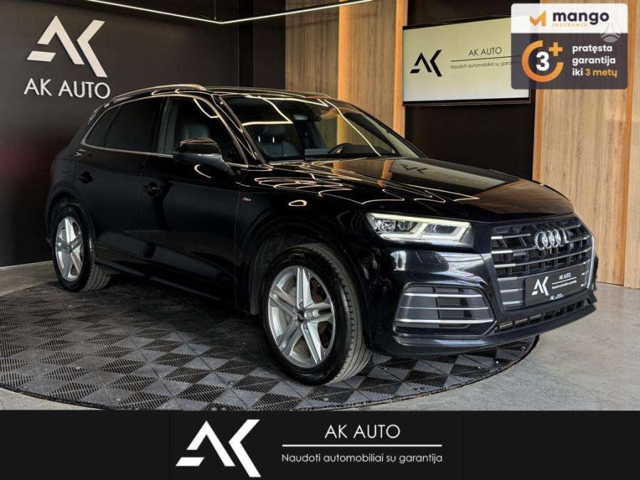 Черный Ауди Ку 5 2020 в Каунас, объемом двигателя 1.98 л и пробегом 173 тыс. км за 23490 €, фото 1 на AUTOMOTO.COM.LV