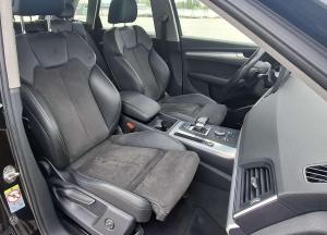 Black Audi Q5 2020 in Panevezys, with an engine capacity of 1.97 L and mileage of 185 thousand km for 18750 €, photo 11 on AUTOMOTO.COM.LV