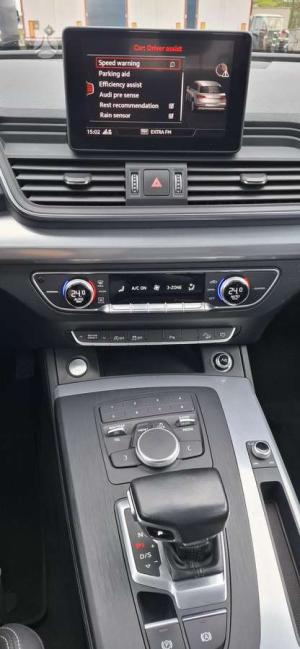 Black Audi Q5 2020 in Panevezys, with an engine capacity of 1.97 L and mileage of 185 thousand km for 18750 €, photo 13 on AUTOMOTO.COM.LV