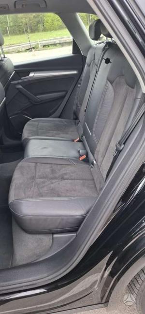 Black Audi Q5 2020 in Panevezys, with an engine capacity of 1.97 L and mileage of 185 thousand km for 18750 €, photo 16 on AUTOMOTO.COM.LV
