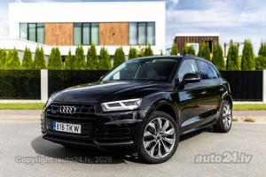 Audi Q5 2020 in Tallinn on AUTOMOTO.COM.LV Black Audi Q5 2020 in Tallinn, with an engine capacity of 2.00 L and mileage of 77 thousand km for 29000 €, photo 1 on AUTOMOTO.COM.LV