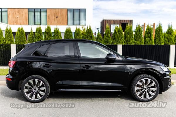 Black Audi Q5 2020 in Tallinn, with an engine capacity of 2.00 L and mileage of 77 thousand km for 29000 €, photo 4 on AUTOMOTO.COM.LV
