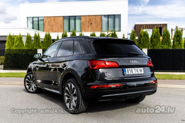 Black Audi Q5 2020 in Tallinn, with an engine capacity of 2.00 L and mileage of 77 thousand km for 29000 €, photo 6 on AUTOMOTO.COM.LV