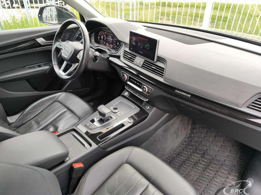 Melns Audi Q5 2020 Klaipėda, ar dzinēja tilpumu 1.98 L un nobraukumu 71 tūkst. km par 24900 €, foto 10 vietnē AUTOMOTO.COM.LV