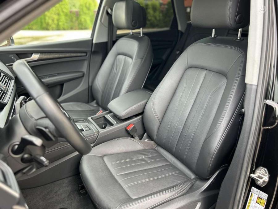 Black Audi Q5 2020 in Kretinga, with an engine capacity of 2.00 L and mileage of 101 thousand km for 21200 €, photo 16 on AUTOMOTO.COM.LV