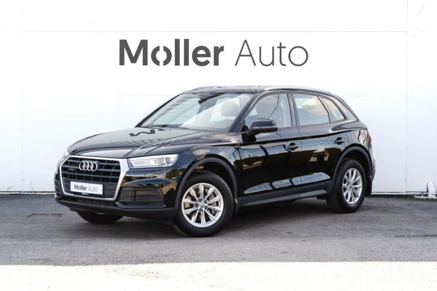 Black Audi Q5 2020 in Riga, with an engine capacity of 2.00 L and mileage of 108 thousand km for 22850 €, photo 1 on AUTOMOTO.COM.LV