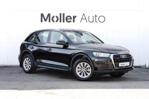 Black Audi Q5 2020 in Riga, with an engine capacity of 2.00 L and mileage of 108 thousand km for 22850 €, photo 3 on AUTOMOTO.COM.LV
