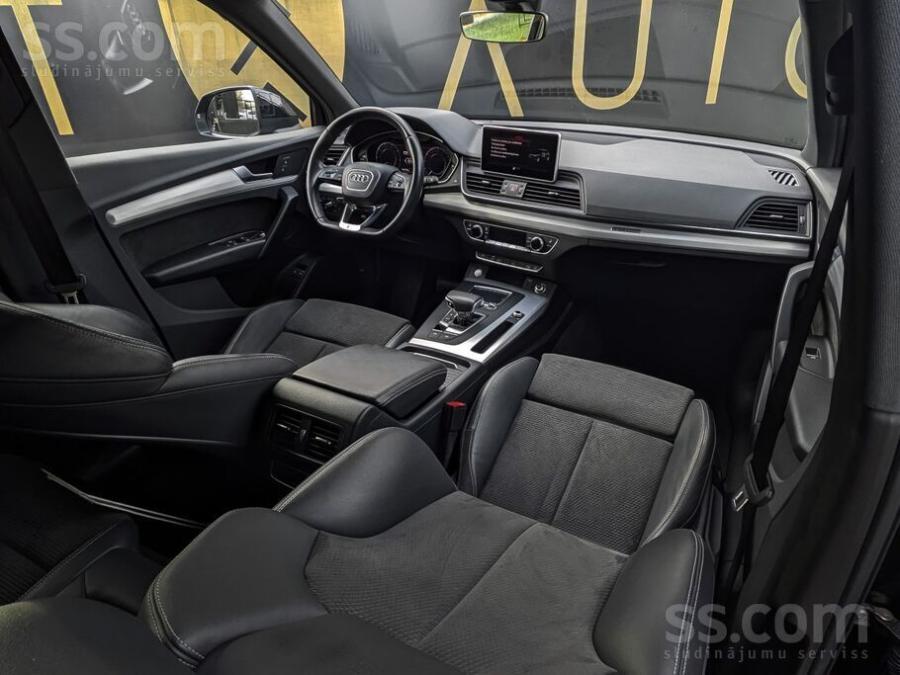 Black Audi Q5 2020 in Tukums, with an engine capacity of 2.00 L and mileage of 157 thousand km for 24990 €, photo 6 on AUTOMOTO.COM.LV
