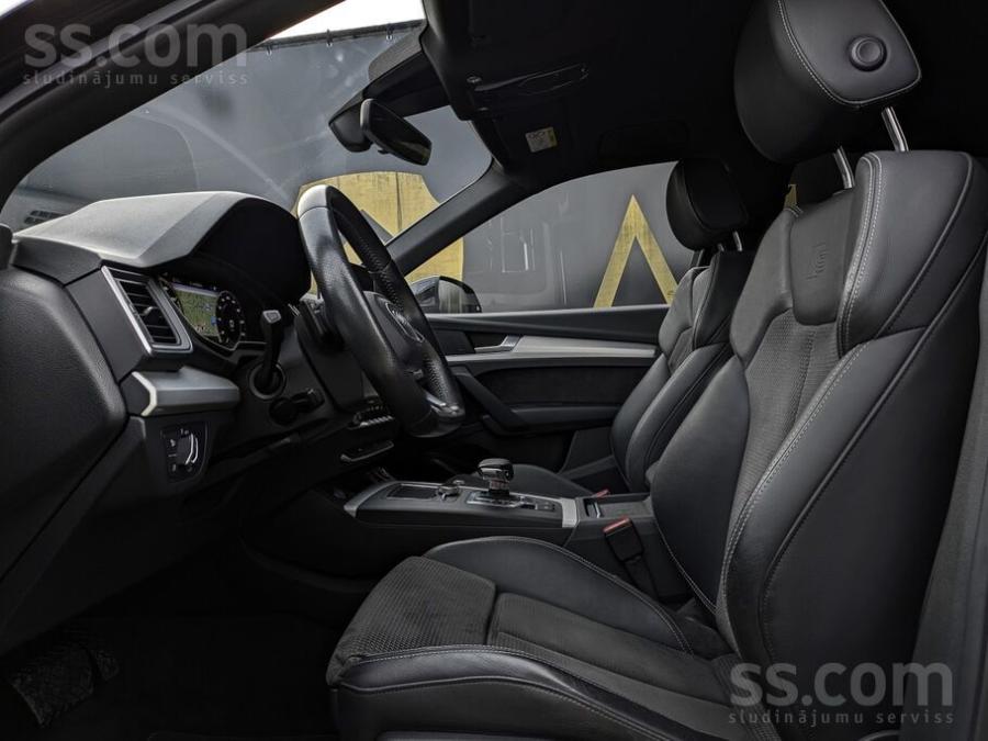 Black Audi Q5 2020 in Tukums, with an engine capacity of 2.00 L and mileage of 157 thousand km for 24990 €, photo 7 on AUTOMOTO.COM.LV