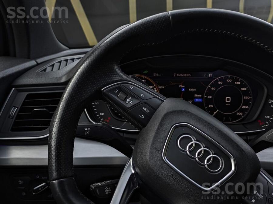 Black Audi Q5 2020 in Tukums, with an engine capacity of 2.00 L and mileage of 157 thousand km for 24990 €, photo 12 on AUTOMOTO.COM.LV