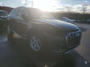 Black Audi Q5 2021 in Vilnius, with an engine capacity of 1.98 L and mileage of 99 thousand km for 14800 €, photo 3 on AUTOMOTO.COM.LV
