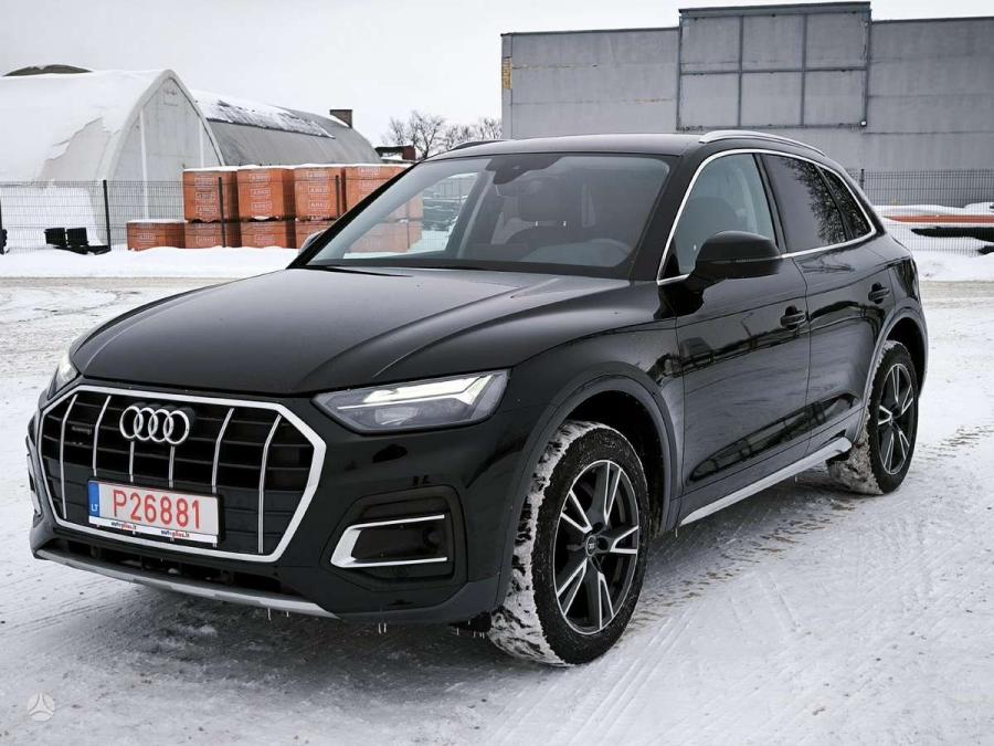 Melns Audi Q5 2021 Šauļi, ar dzinēja tilpumu 1.97 L un nobraukumu 240 tūkst. km par 23700 €, foto 1 vietnē AUTOMOTO.COM.LV