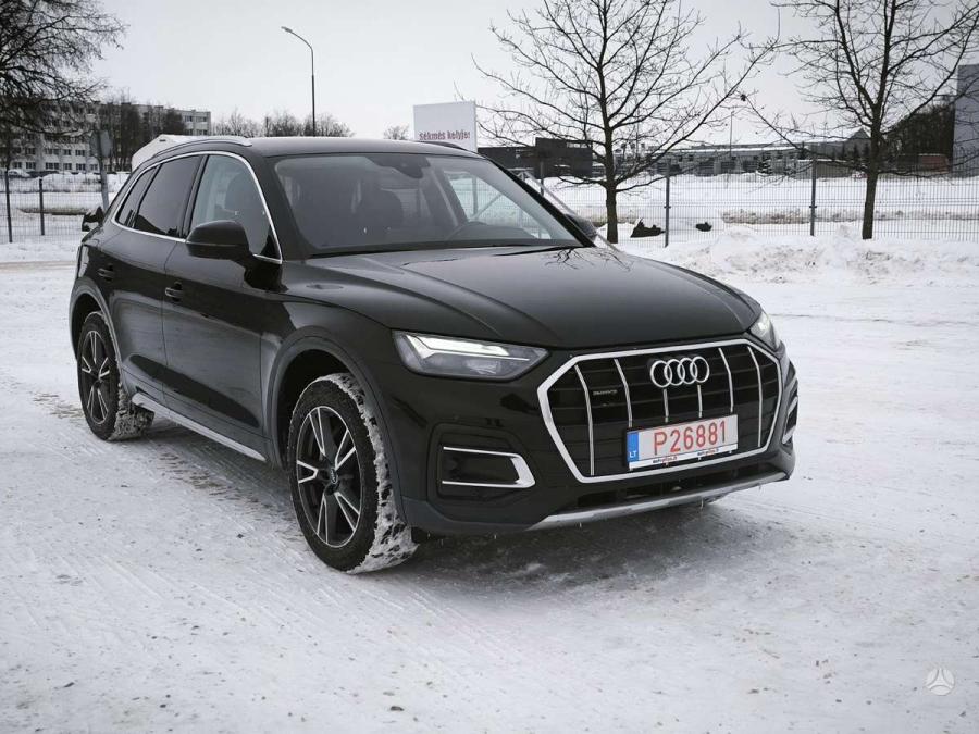 Melns Audi Q5 2021 Šauļi, ar dzinēja tilpumu 1.97 L un nobraukumu 240 tūkst. km par 23700 €, foto 3 vietnē AUTOMOTO.COM.LV