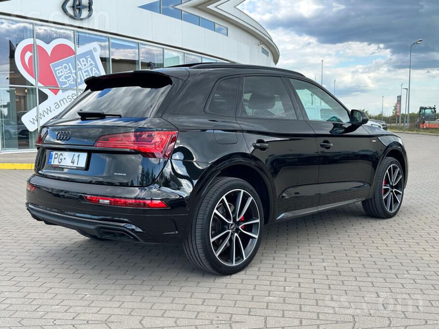 Melns Audi Q5 2021 Liepāja, ar dzinēja tilpumu 2.00 L un nobraukumu 83 tūkst. km par 36200 €, foto 7 vietnē AUTOMOTO.COM.LV