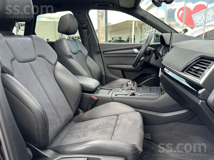 Melns Audi Q5 2021 Liepāja, ar dzinēja tilpumu 2.00 L un nobraukumu 83 tūkst. km par 36200 €, foto 18 vietnē AUTOMOTO.COM.LV