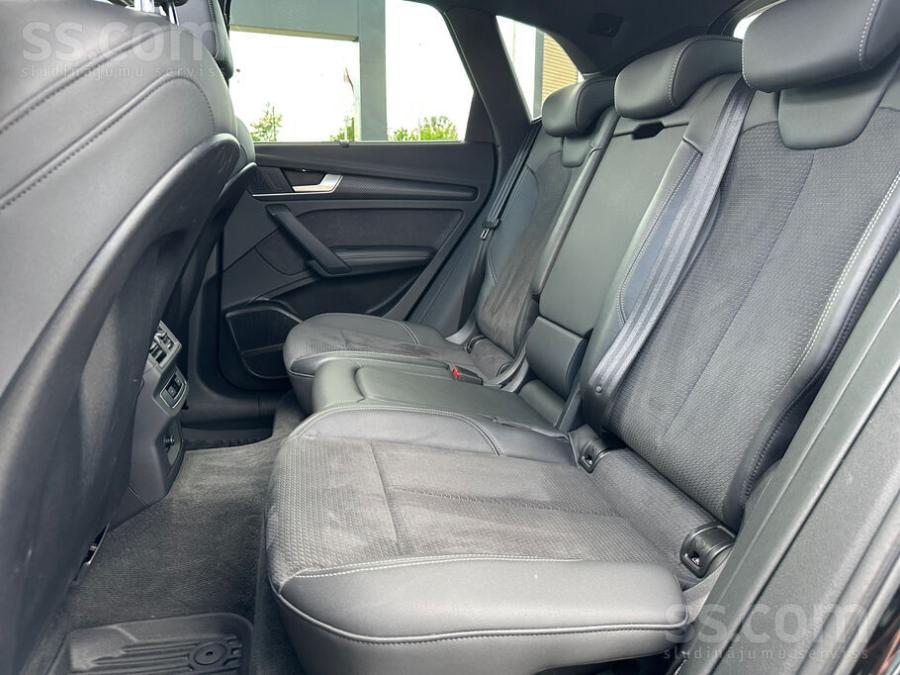 Melns Audi Q5 2021 Liepāja, ar dzinēja tilpumu 2.00 L un nobraukumu 83 tūkst. km par 36200 €, foto 21 vietnē AUTOMOTO.COM.LV