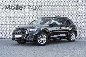 Black Audi Q5 2021 in Riga, with an engine capacity of 2.00 L and mileage of 120 thousand km for 30250 €, photo  on AUTOMOTO.COM.LV