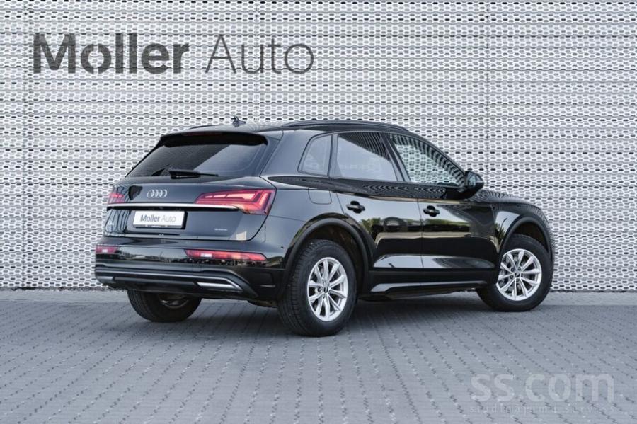 Black Audi Q5 2021 in Riga, with an engine capacity of 2.00 L and mileage of 120 thousand km for 30250 €, photo 5 on AUTOMOTO.COM.LV