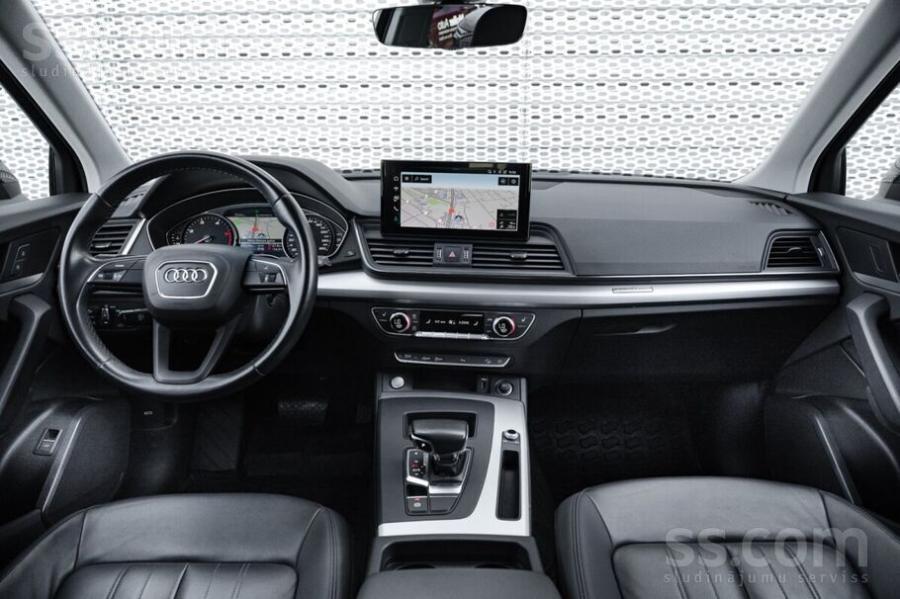 Black Audi Q5 2021 in Riga, with an engine capacity of 2.00 L and mileage of 120 thousand km for 30250 €, photo 7 on AUTOMOTO.COM.LV