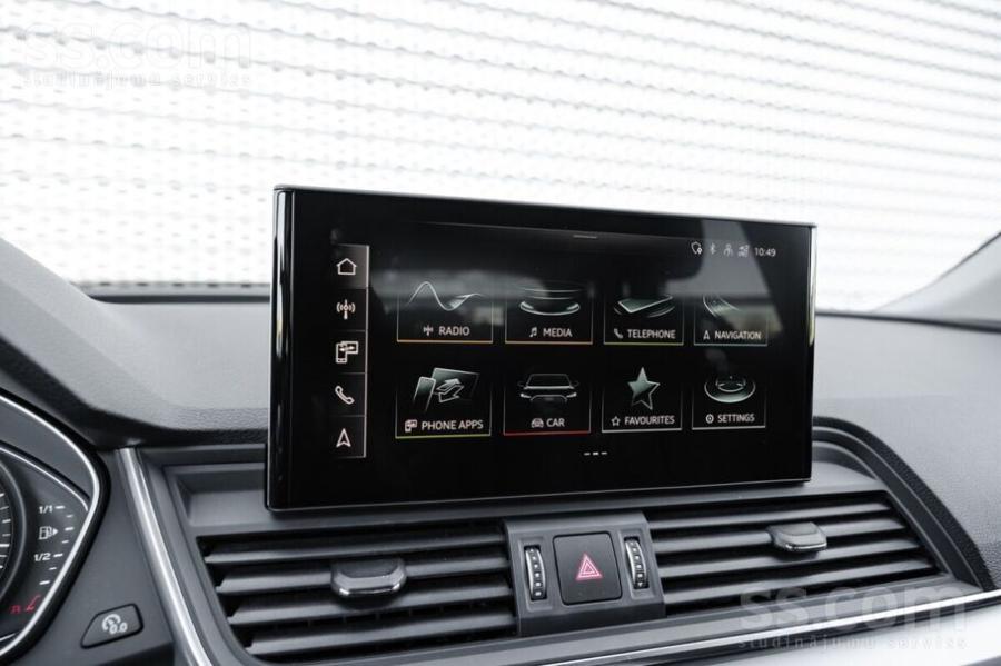 Black Audi Q5 2021 in Riga, with an engine capacity of 2.00 L and mileage of 120 thousand km for 30250 €, photo 15 on AUTOMOTO.COM.LV