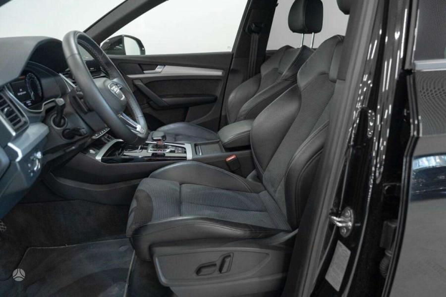 Black Audi Q5 2021 in Vilnius, with an engine capacity of 0.00 L and mileage of 51 thousand km for 34000 €, photo 8 on AUTOMOTO.COM.LV