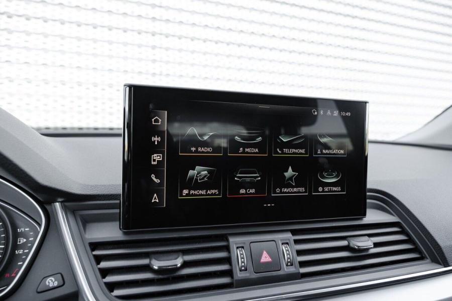 Melns Audi Q5 2021 Mārupe, ar dzinēja tilpumu 2.00 L un nobraukumu 120 tūkst. km par 28850 €, foto 15 vietnē AUTOMOTO.COM.LV