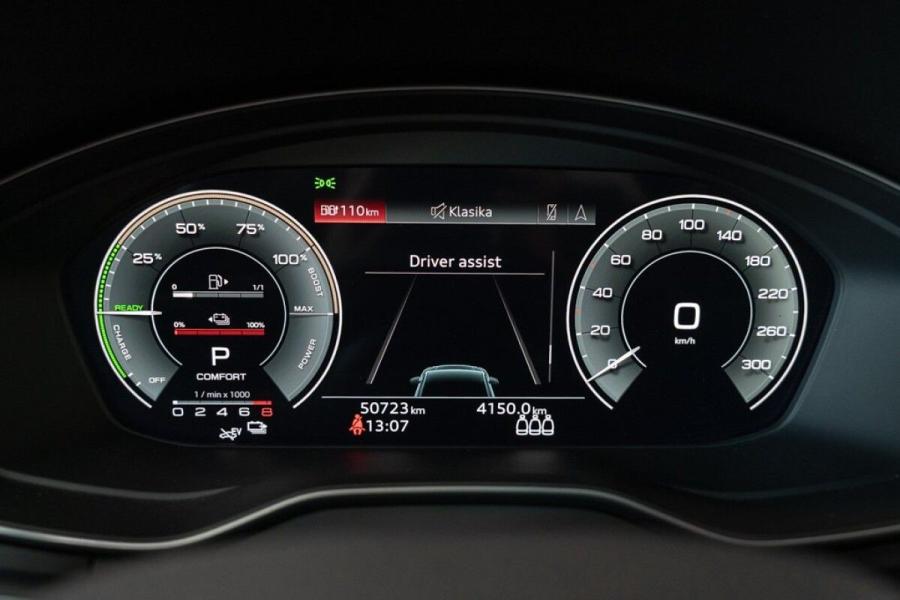 Black Audi Q5 2021 in Vilnius, with an engine capacity of 2.00 L and mileage of 51 thousand km for 34000 €, photo 12 on AUTOMOTO.COM.LV