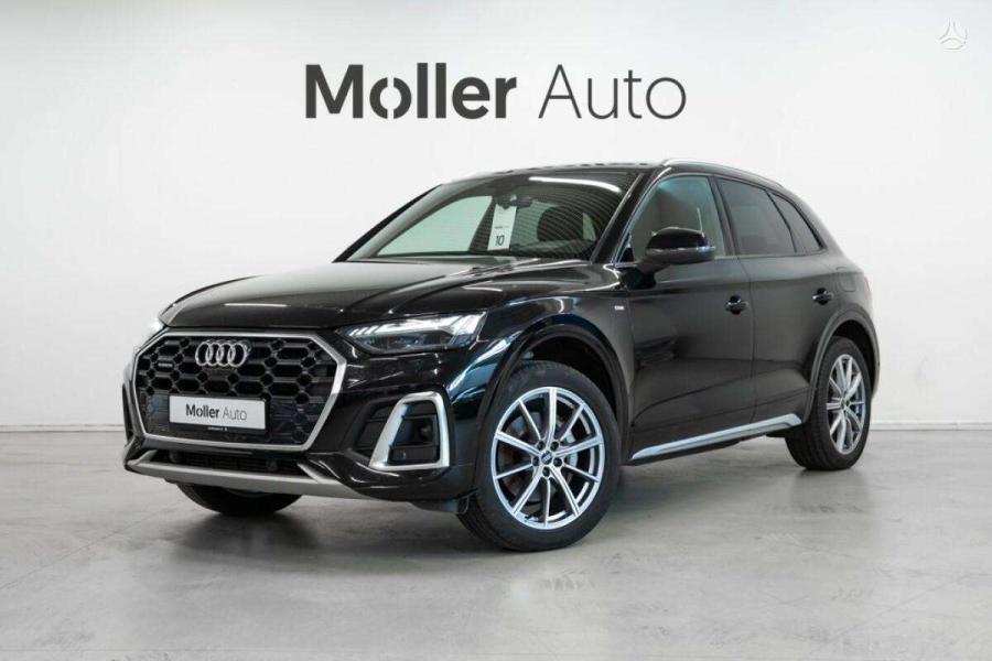Black Audi Q5 2021 in Vilnius, with an engine capacity of 0.00 L and mileage of 51 thousand km for 34000 €, photo 1 on AUTOMOTO.COM.LV