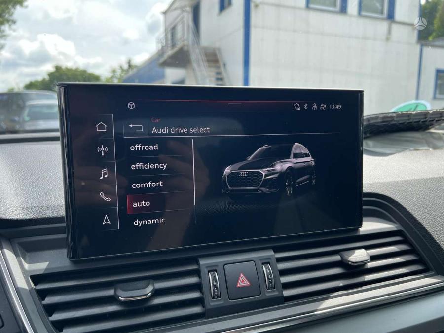 Black Audi Q5 2021 in Kaunas, with an engine capacity of 1.97 L and mileage of 66 thousand km for 14900 €, photo 28 on AUTOMOTO.COM.LV