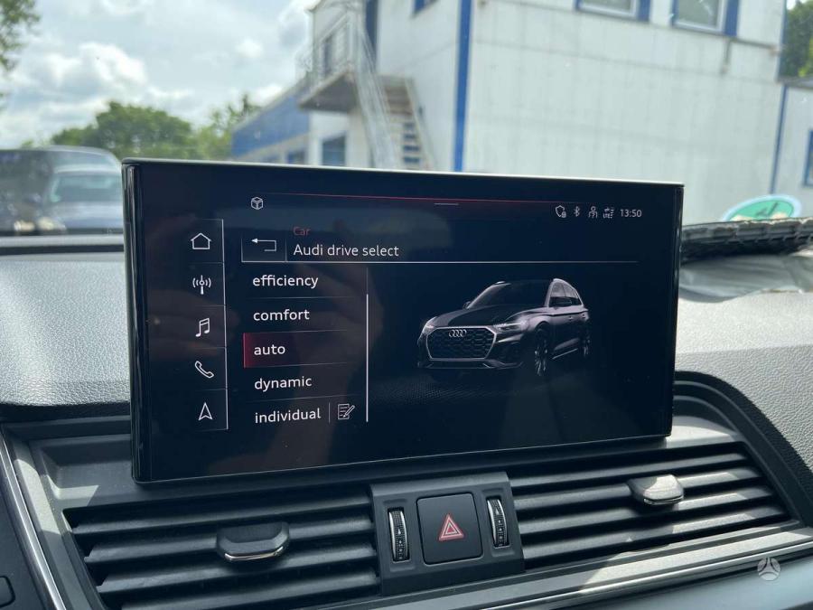 Black Audi Q5 2021 in Kaunas, with an engine capacity of 1.97 L and mileage of 66 thousand km for 14900 €, photo 29 on AUTOMOTO.COM.LV