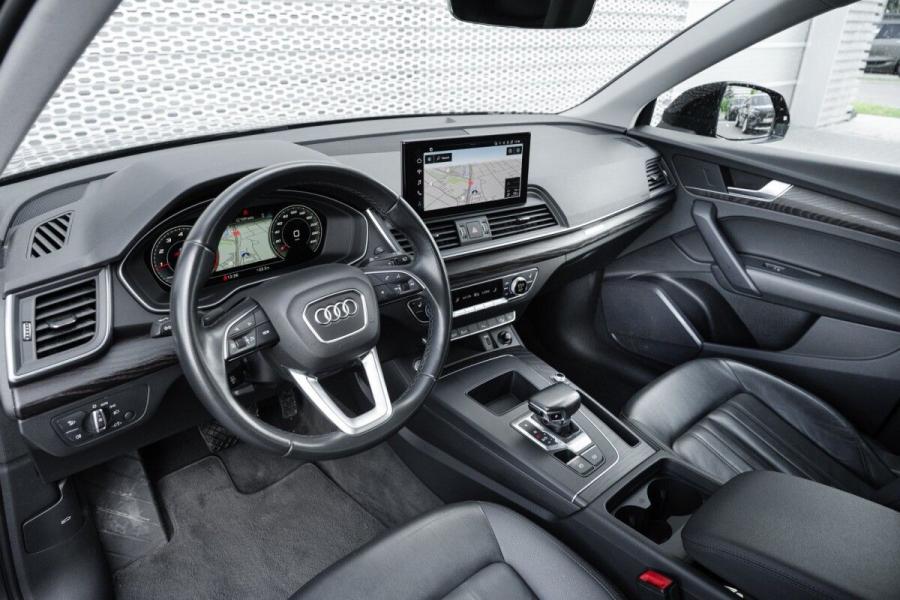 Melns Audi Q5 2021 Mārupe, ar dzinēja tilpumu 2.00 L un nobraukumu 124 tūkst. km par 32200 €, foto 10 vietnē AUTOMOTO.COM.LV
