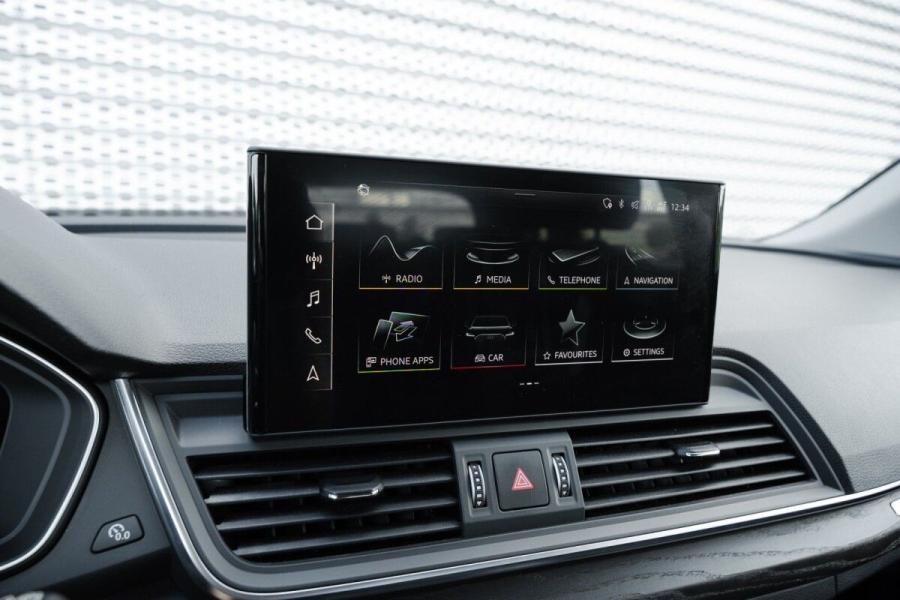 Melns Audi Q5 2021 Mārupe, ar dzinēja tilpumu 2.00 L un nobraukumu 124 tūkst. km par 32200 €, foto 17 vietnē AUTOMOTO.COM.LV