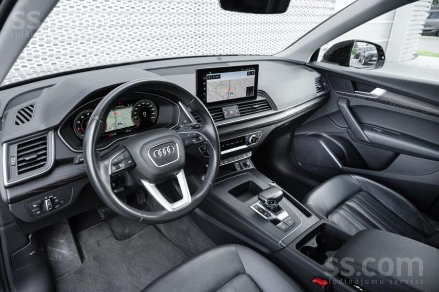 Melns Audi Q5 2021 Rīga, ar dzinēja tilpumu 2.00 L un nobraukumu 124 tūkst. km par 32200 €, foto 10 vietnē AUTOMOTO.COM.LV