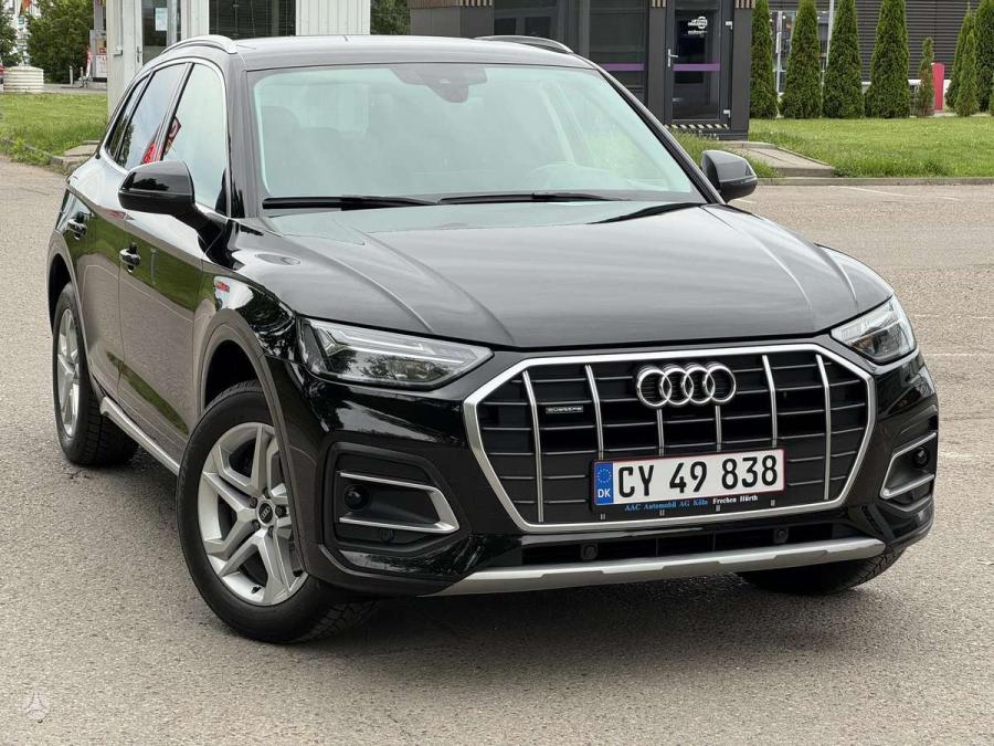 Melns Audi Q5 2021 Jonava, ar dzinēja tilpumu 2.00 L un nobraukumu 260 tūkst. km par 23950 €, foto 13 vietnē AUTOMOTO.COM.LV