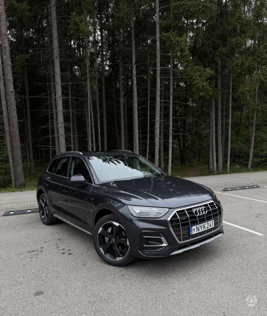 Melns Audi Q5 2021 Klaipėda, ar dzinēja tilpumu 1.98 L un nobraukumu 60 tūkst. km par 29900 €, foto 1 vietnē AUTOMOTO.COM.LV
