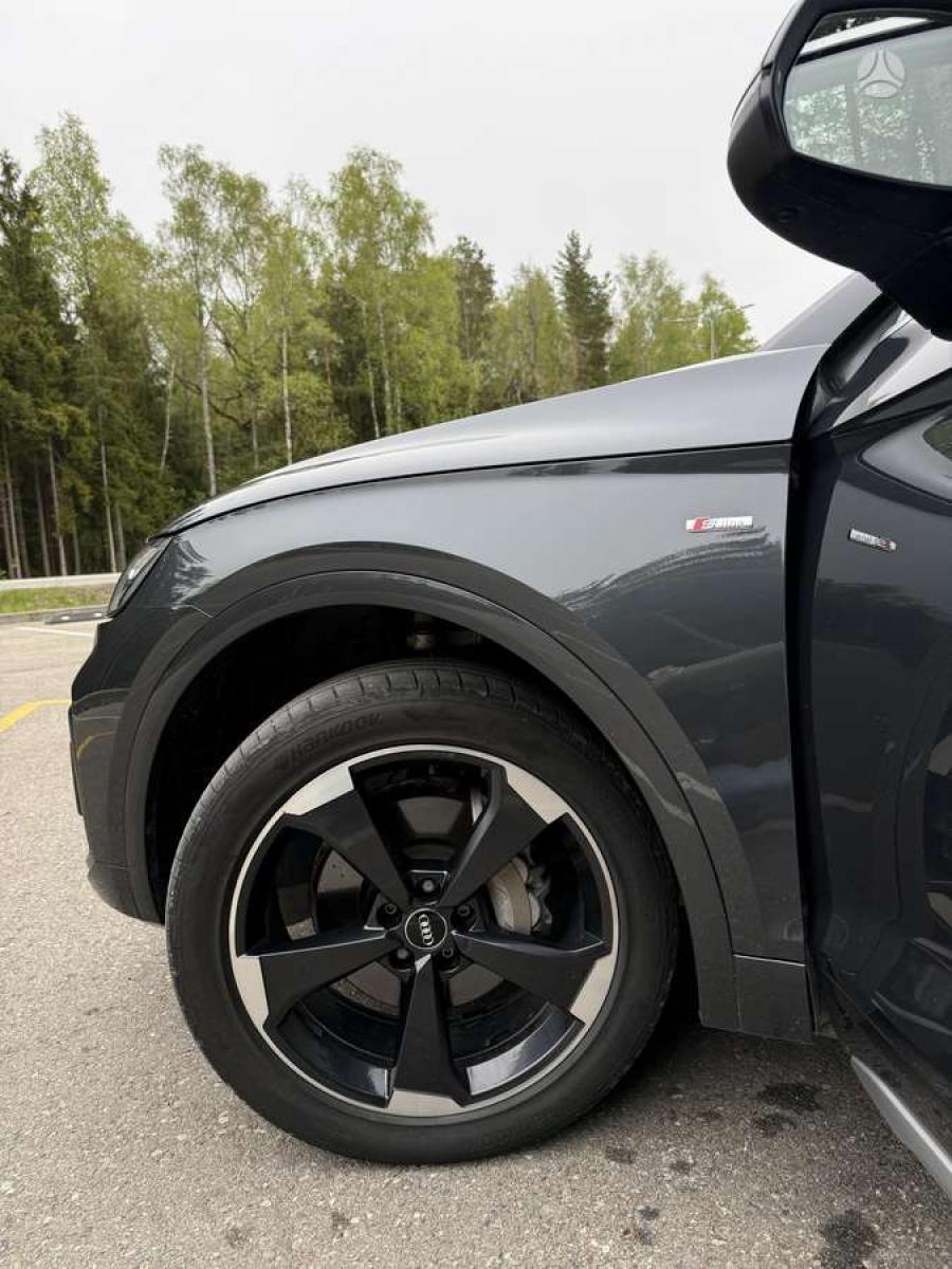 Melns Audi Q5 2021 Klaipėda, ar dzinēja tilpumu 1.98 L un nobraukumu 60 tūkst. km par 29900 €, foto 9 vietnē AUTOMOTO.COM.LV