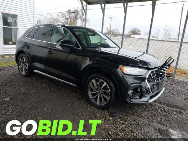 Black Audi Q5 2021 in Siauliai, with an engine capacity of 1.98 L and mileage of 96 thousand km for 19800 €, photo 1 on AUTOMOTO.COM.LV