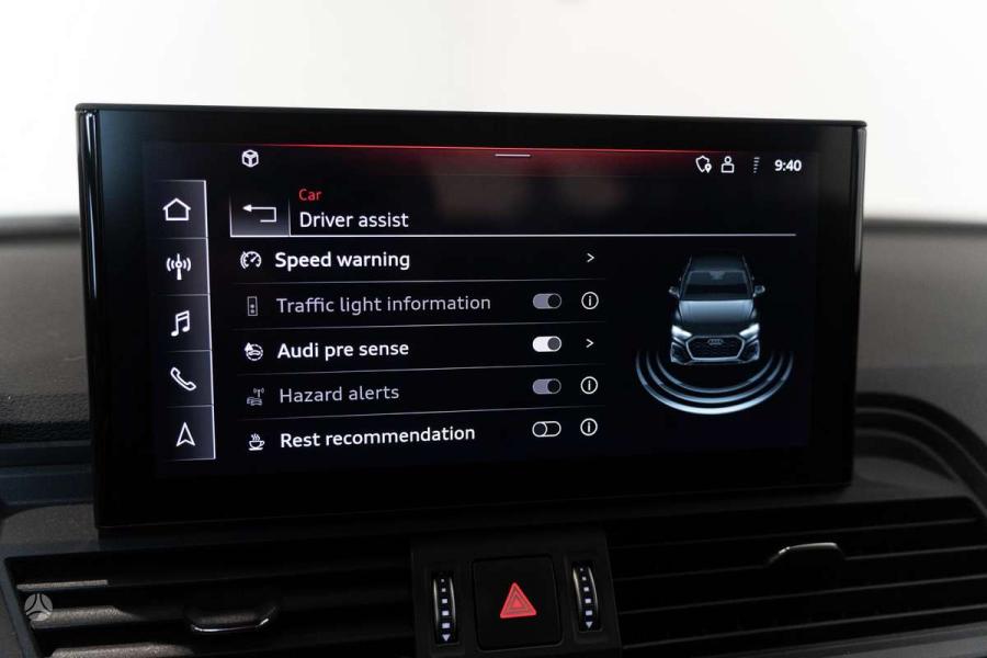 Melns Audi Q5 2021 Viļņa, ar dzinēja tilpumu 1.98 L un nobraukumu 122 tūkst. km par 34900 €, foto 24 vietnē AUTOMOTO.COM.LV