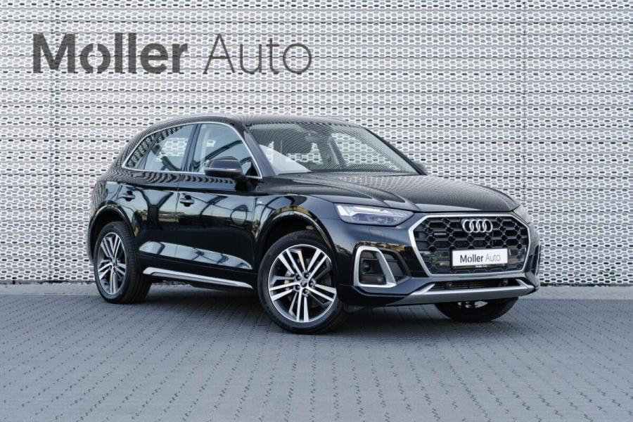 Black Audi Q5 2021 in Marupe, with an engine capacity of 2.00 L and mileage of 116 thousand km for 31400 €, photo 3 on AUTOMOTO.COM.LV