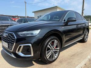 Black Audi Q5 2021 in Vilnius, with an engine capacity of 1.97 L and mileage of 195 thousand km for 25600 €, photo  on AUTOMOTO.COM.LV