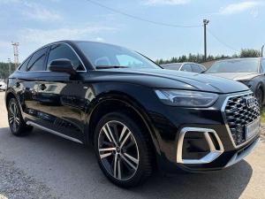 Black Audi Q5 2021 in Vilnius, with an engine capacity of 1.97 L and mileage of 195 thousand km for 25600 €, photo 5 on AUTOMOTO.COM.LV