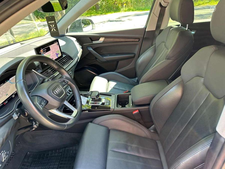 Melns Audi Q5 2021 Viļņa, ar dzinēja tilpumu 1.98 L un nobraukumu 64 tūkst. km par 35300 €, foto 11 vietnē AUTOMOTO.COM.LV