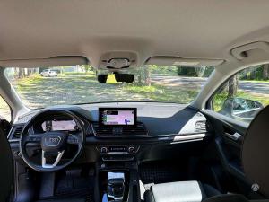 Melns Audi Q5 2021 Viļņa, ar dzinēja tilpumu 1.98 L un nobraukumu 64 tūkst. km par 35300 €, foto 12 vietnē AUTOMOTO.COM.LV