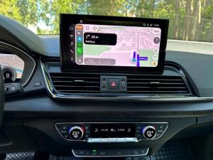 Melns Audi Q5 2021 Viļņa, ar dzinēja tilpumu 1.98 L un nobraukumu 64 tūkst. km par 35300 €, foto 13 vietnē AUTOMOTO.COM.LV