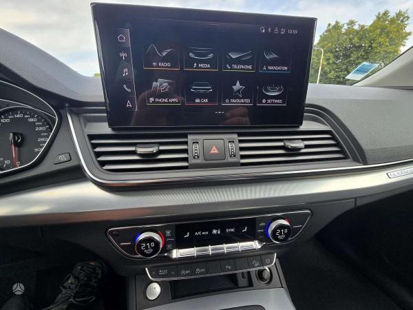 Black Audi Q5 2021 in Taurage, with an engine capacity of 1.97 L and mileage of 157 thousand km for 20500 €, photo 10 on AUTOMOTO.COM.LV